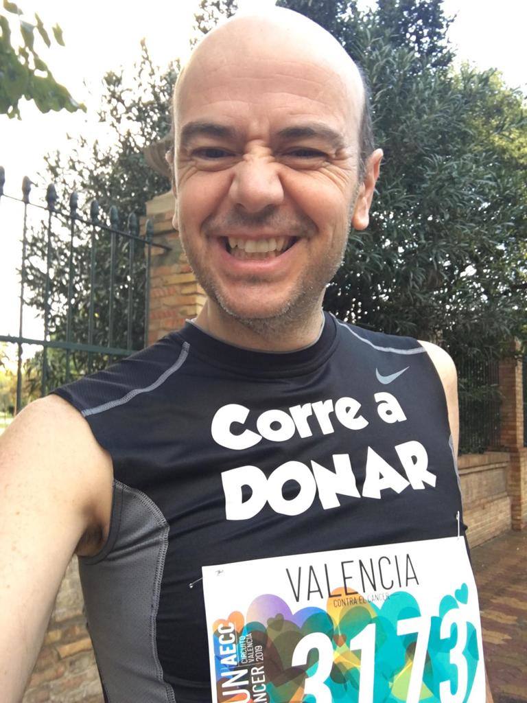 Jandro: «La primera vez que salí a correr, mi mujer me dijo: '¿ya has ...