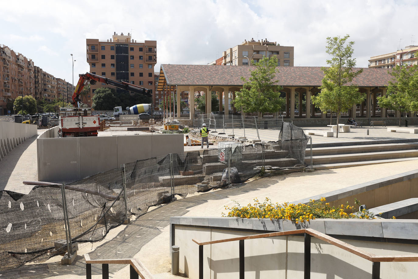 Fotos: Obras en el Parque Central de Valencia | Las Provincias