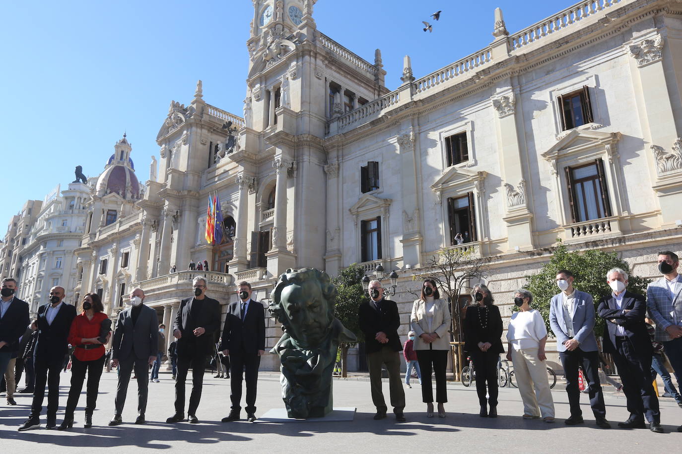 Fotos: Los Goya transforman la plaza del Ayuntamiento de Valencia | Las ...
