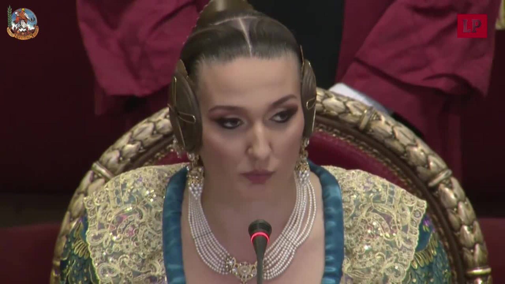 Discurso de proclamación de Laura Mengó fallera mayor de Valencia 2023 ...
